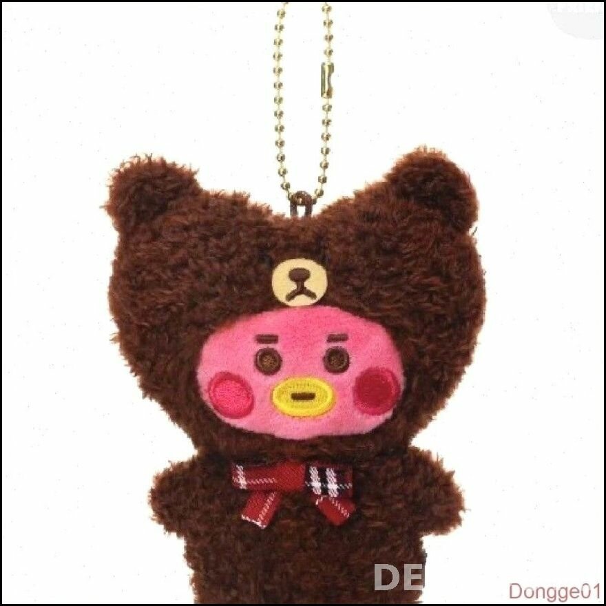 Плюшевый брелок кукольки BTS BT21 в честь 1-ого года юбилея Мягкие игрушки для детей