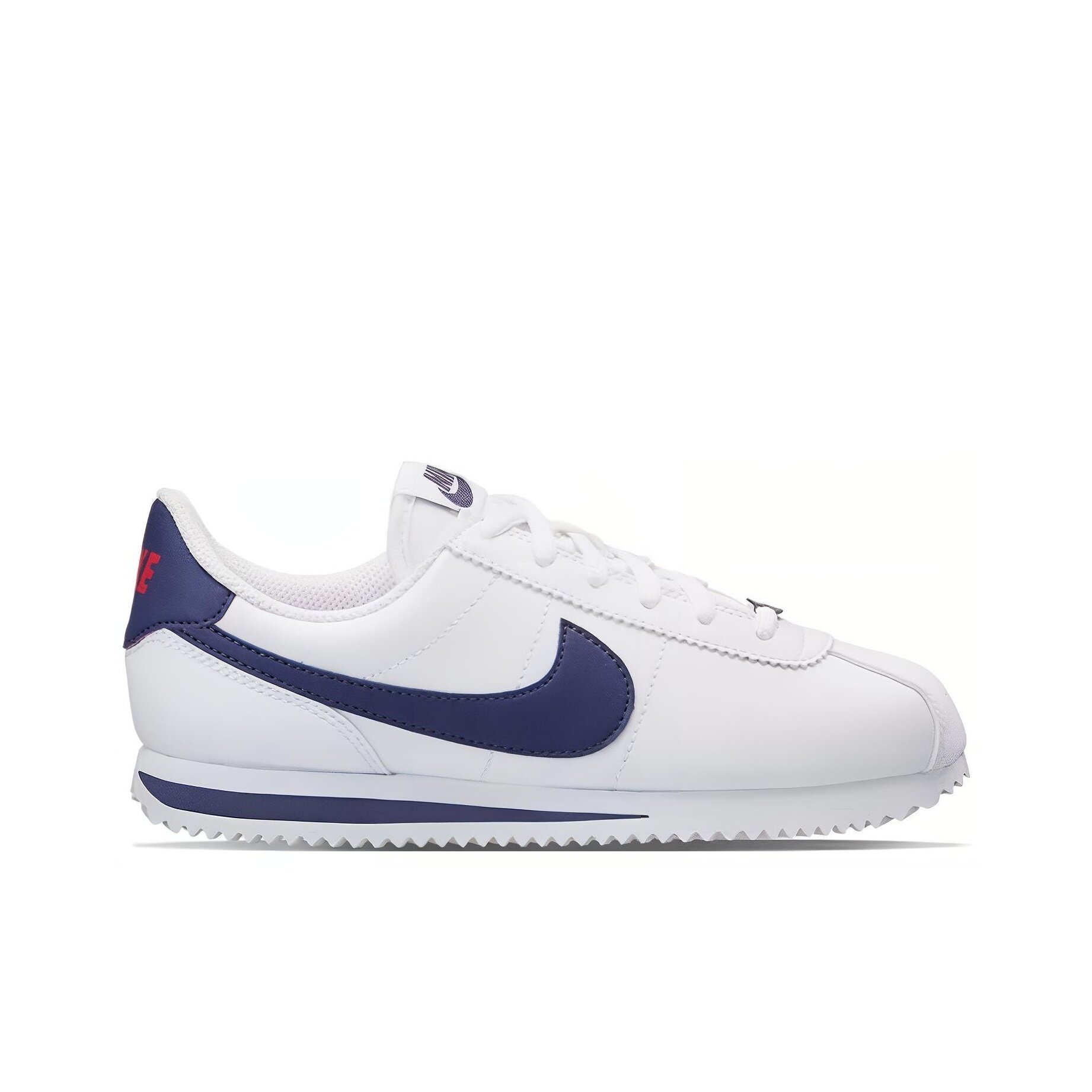 Ботинки NIKE Cortez Basic SL, размер EU 38 стопа (24CM), бело-синий — фото 1