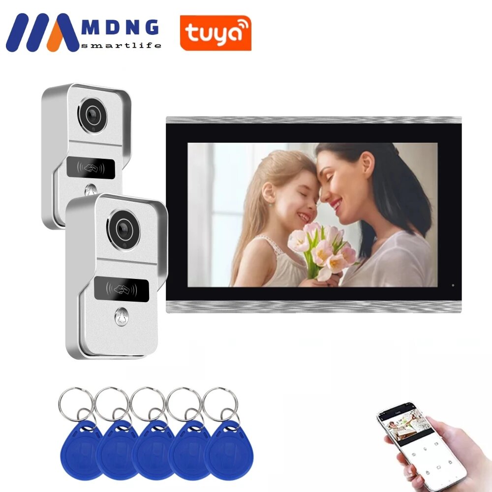 Беспроводной видеодомофон MDNG 10 дюймов KW02S-10in 2-1