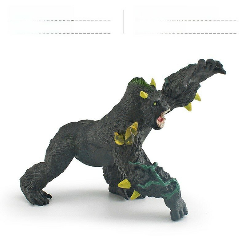 Скульптура mythical creature pvc лед monster и lava tiger для фэнтези фигурка коллекционеры gorilla monster