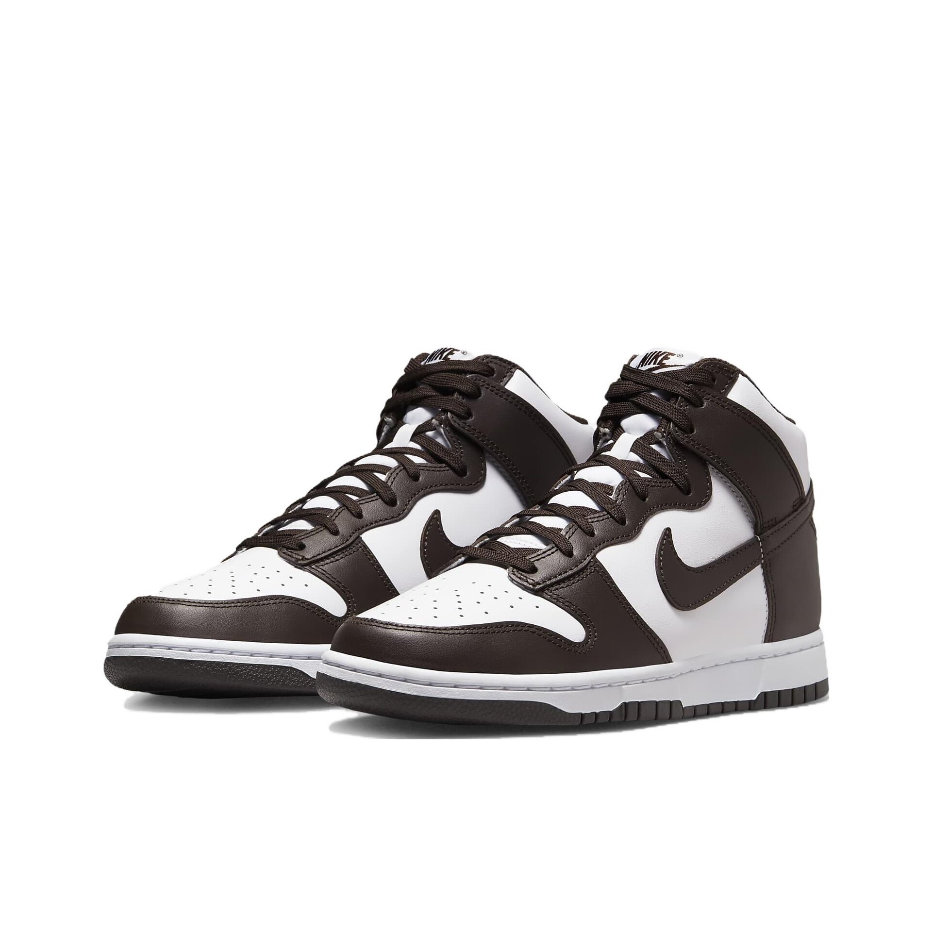 Кроссовки NIKE Dunk, размер EU 45.5 стопа (29.5CM), коричневый — фото 1