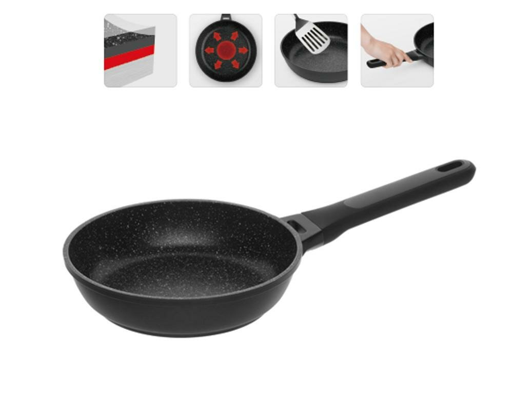 Сковорода алюминий литой А/П 280 DARA индукция NADOBA