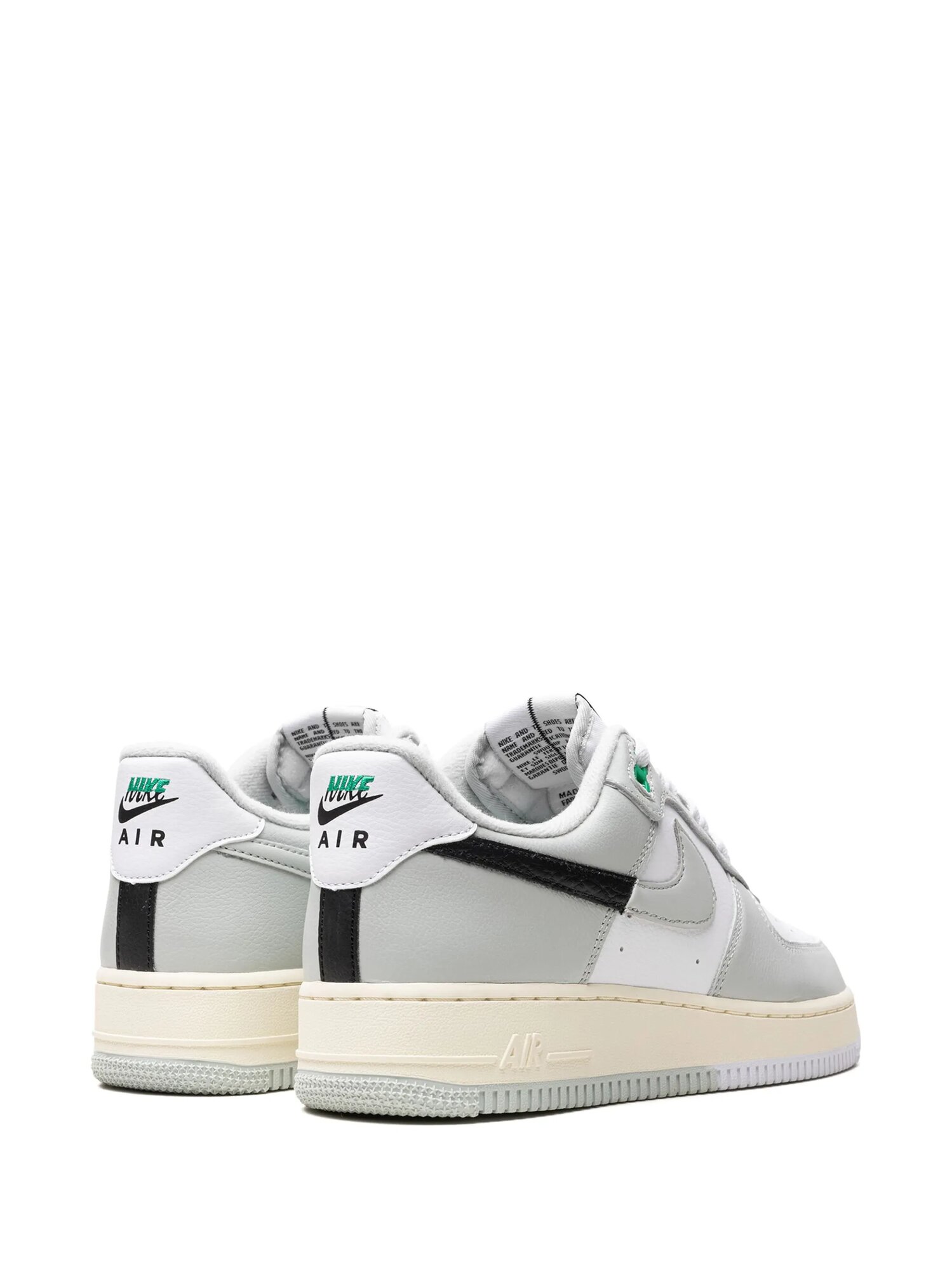 Кроссовки NIKE Air Force 1 '07, размер 13 US, серебряный — фото 1