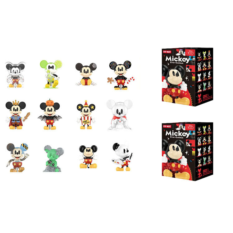 Коллекция унисекс POP MART Disney 100th Anniversary Mickey Curious Infinity Mystery Boxes, 2 шт.