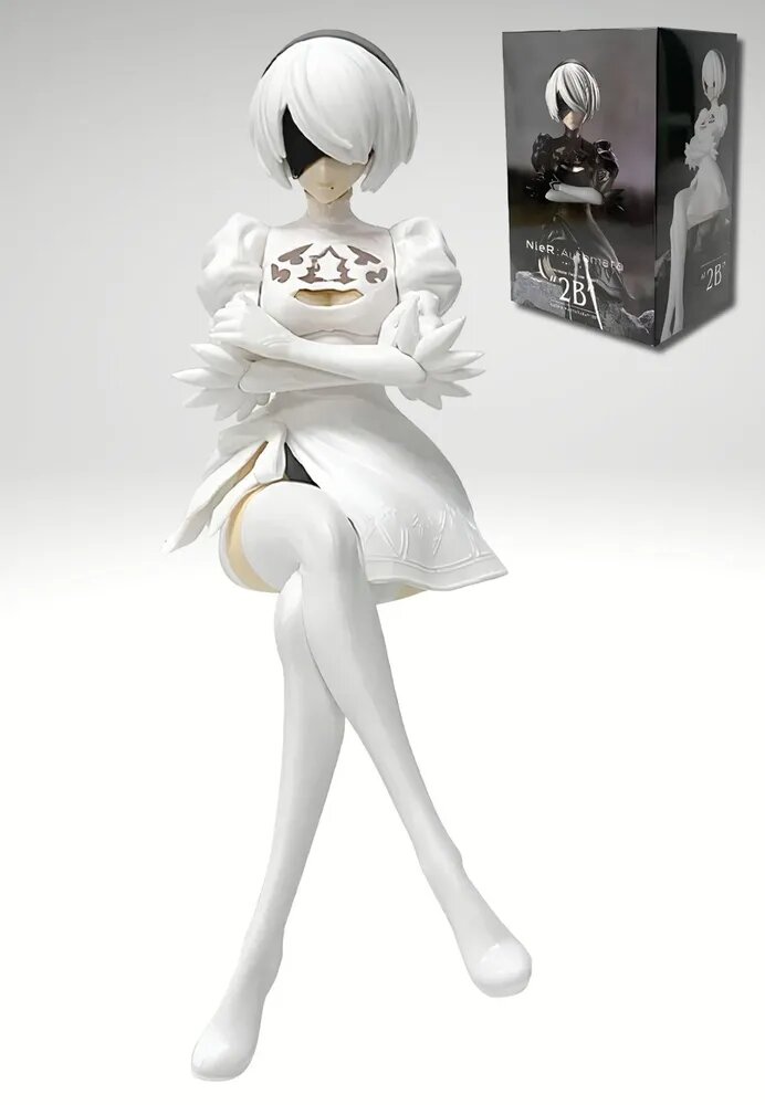 Фигурка Ниер: Автомата Еруха / YoRHa No.2 Тип B NieR: Automata 2B (25 см)