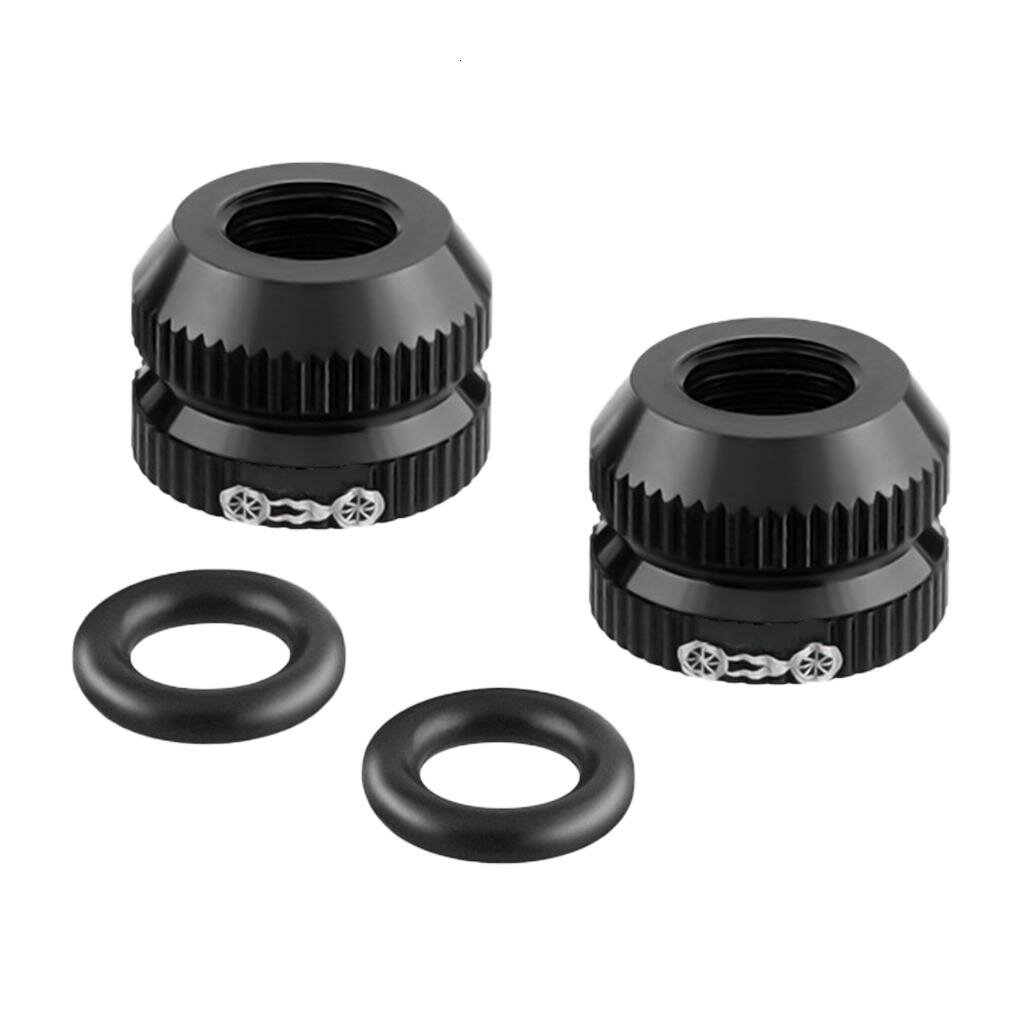 Алюминиевые колпачки для вентилей велосипеда, Черный