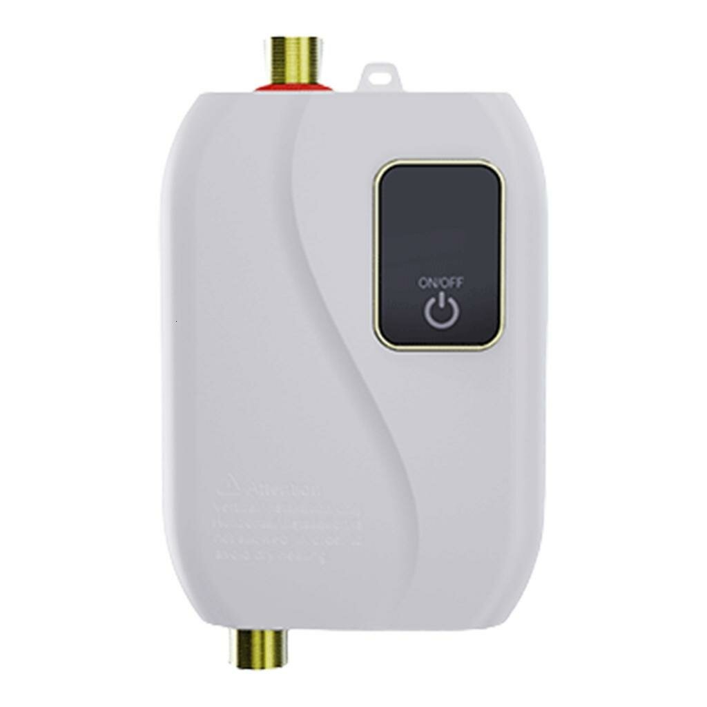 Электрический водонагреватель без бака 3500 Вт под раковину, Белый