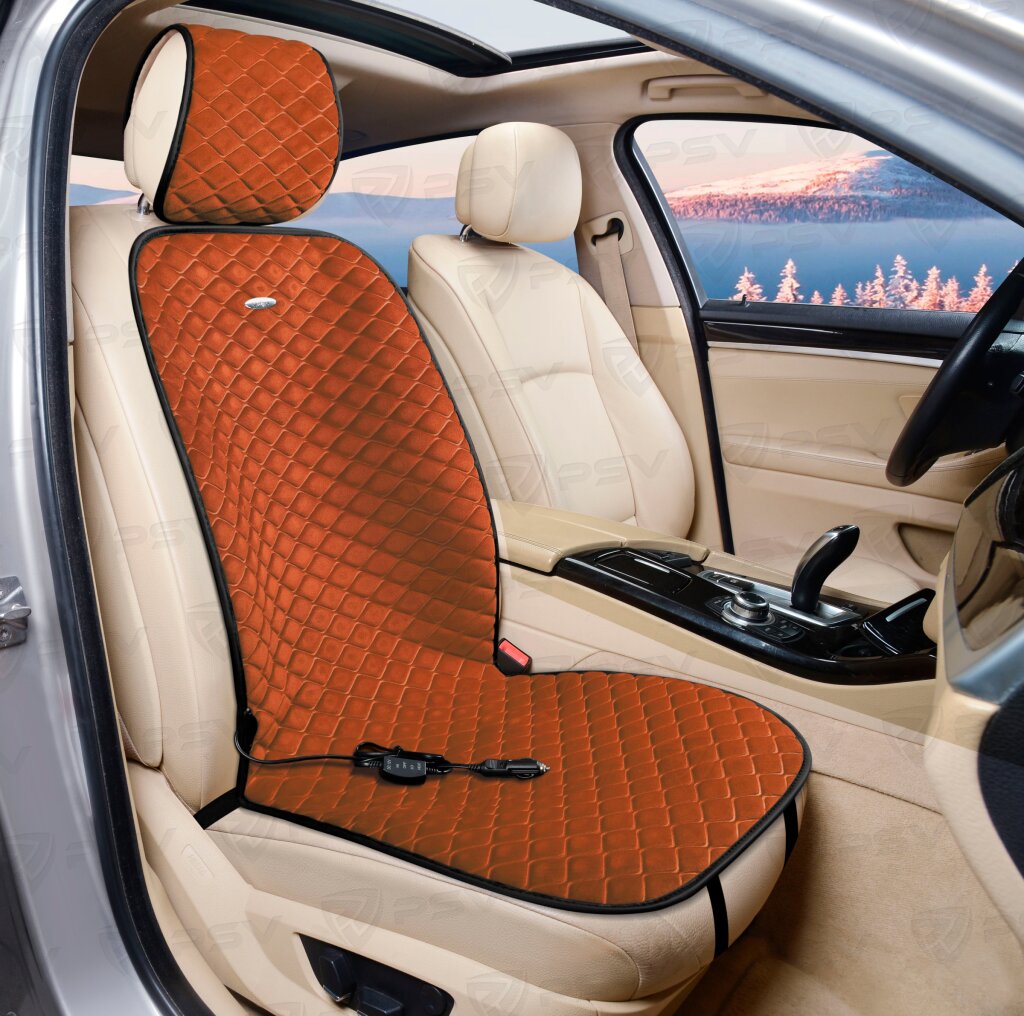 Подогрев сидений "PSV" FERVOR (2-х режимный, паприка)