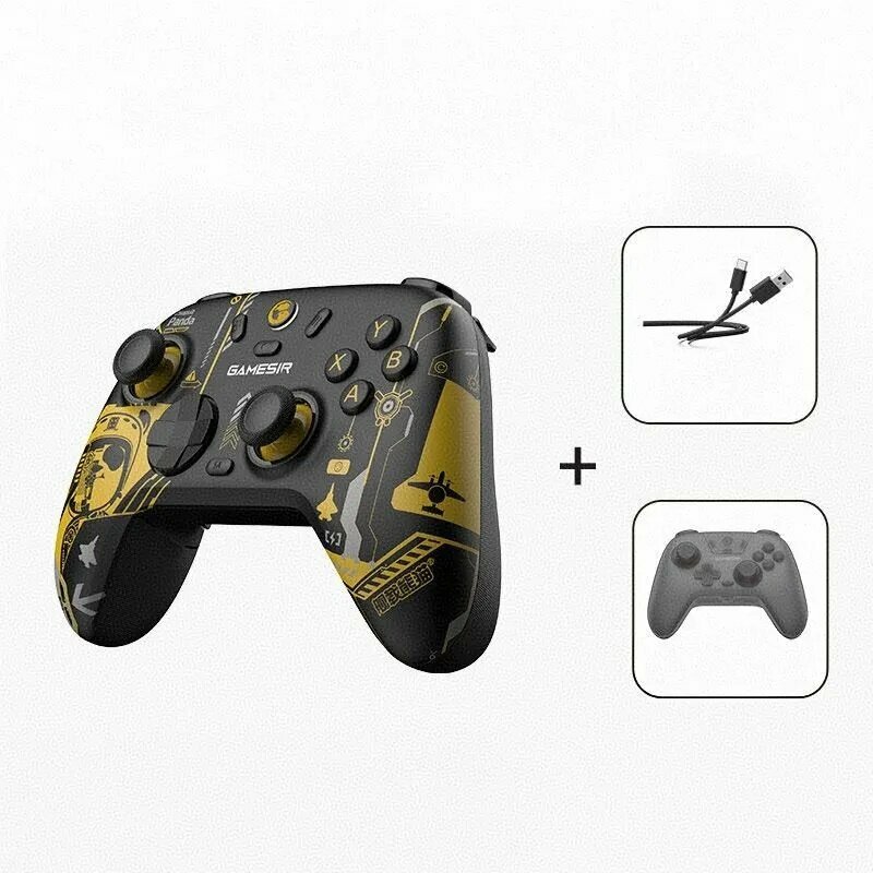 GameSir Nova 2 Lite Panda Беспроводной Bluetooth-геймпад Switch Controller с эффектом Холла для Nintendo Switch, iPhone, Android, ПК