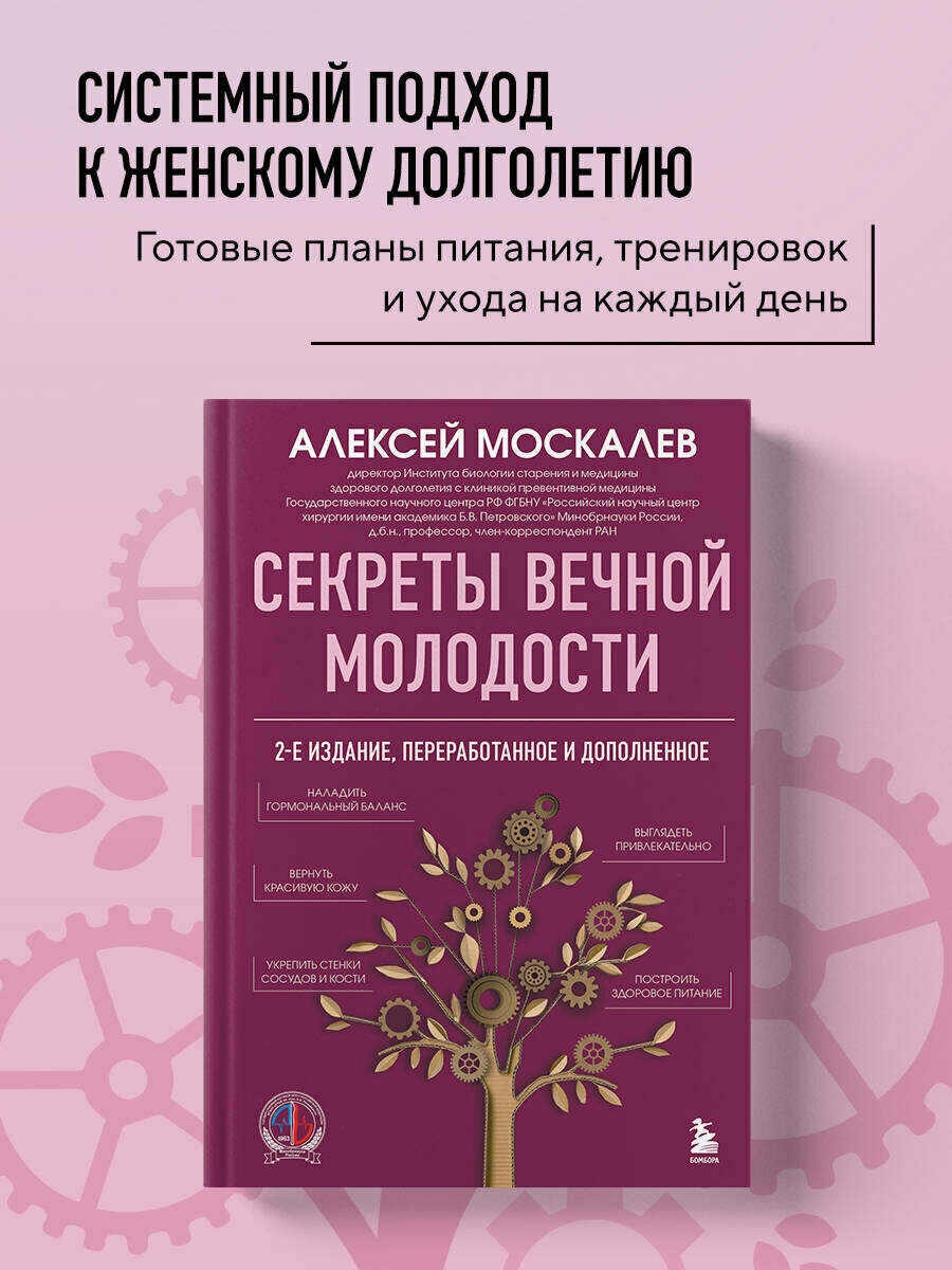 Москалев А. А. Секреты вечной молодости. 2-е издание