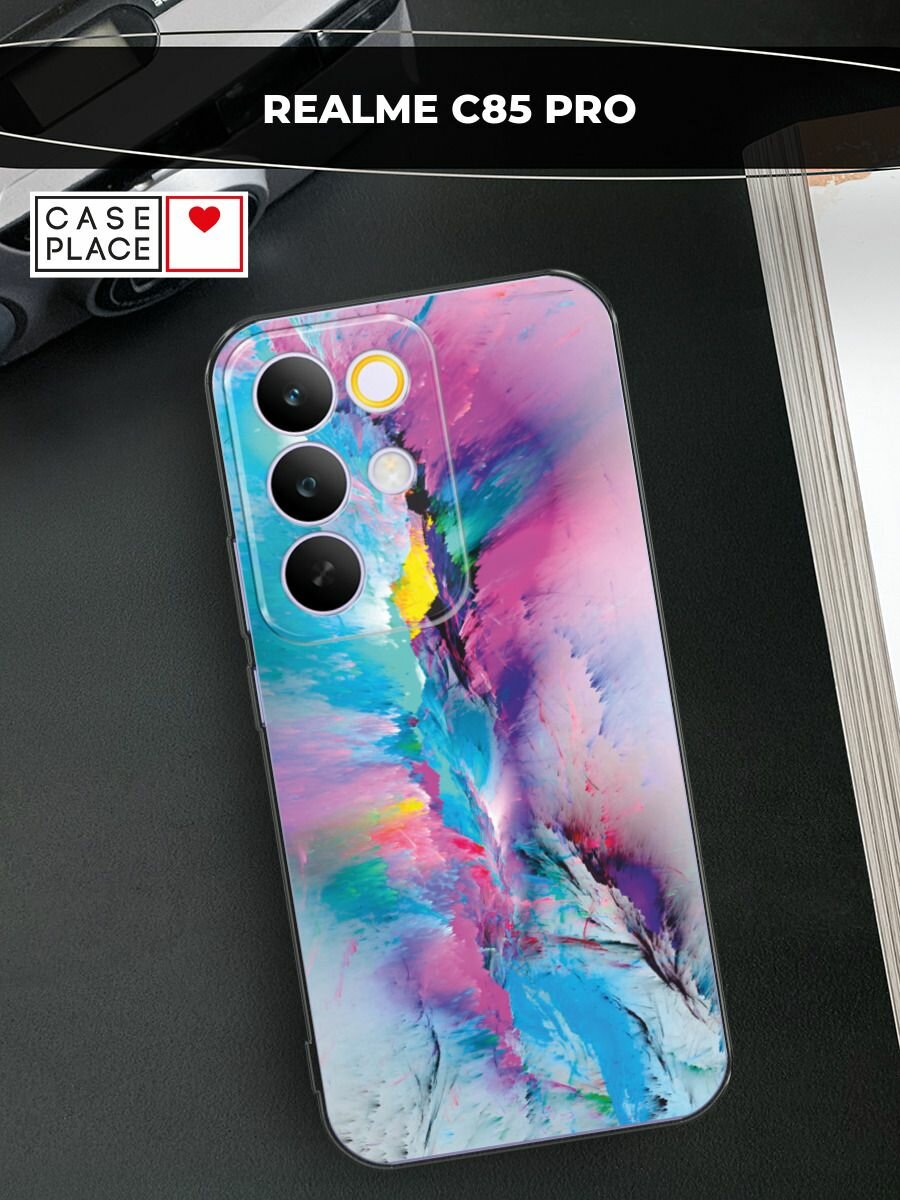 Чехол на Realme C85 Pro / Реалми C85 Про с принтом Абстракция 29