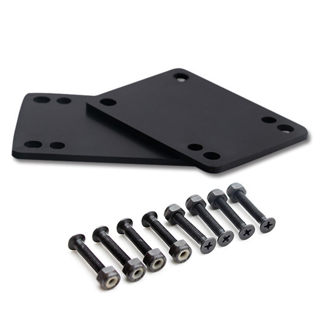 1 комплект из 2 частей, прокладка для скейтборда с набором мостовых гвоздей