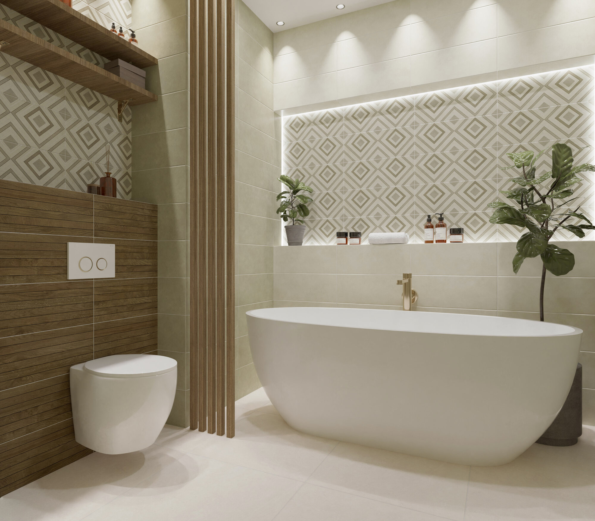 Плитка Настенная Azori Castle коричневый 20,1Х50,5 см 1,62 м²