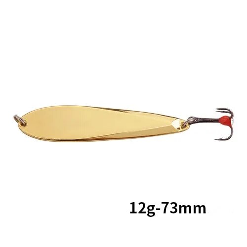Блесна золотистая 12g, 73 мм