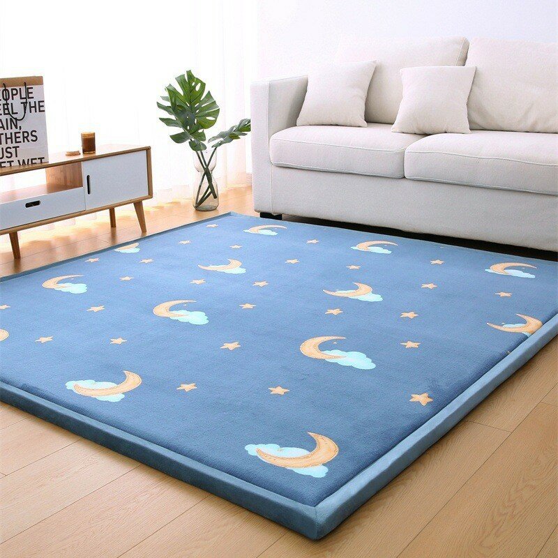 Японский стиль утолщенный татами мат для спальни, коврик для гостиной, детский ползательный мат, противоскользящий коврик, прикроватный коврик, дропшиппинг