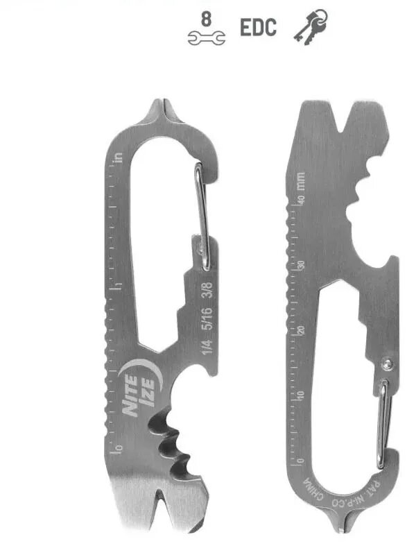 Мультитул-брелок edc Nite Ize DoohicKey Plus Key Tool