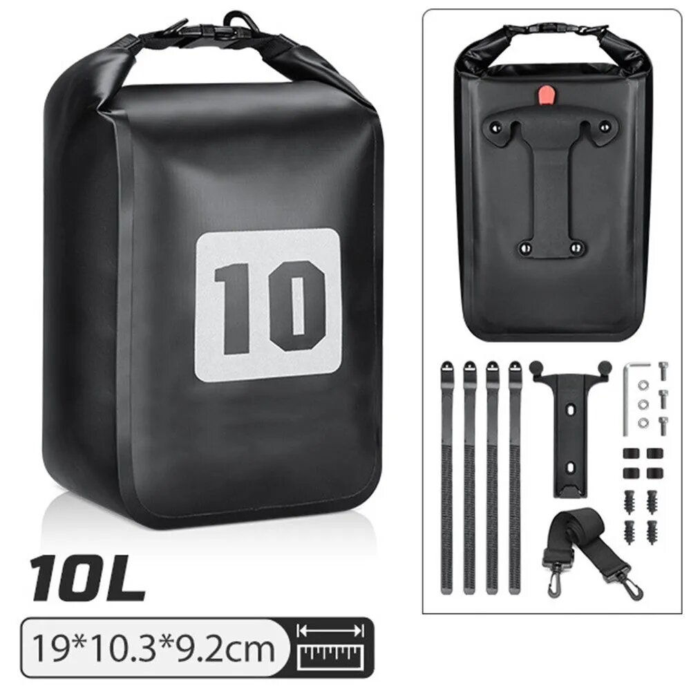 OZ-CTON-Сумка для вилки, багажник, велосипедная сумка, сумка на плечо 10 л для электросамоката, электровелосипеда, горного велосипеда