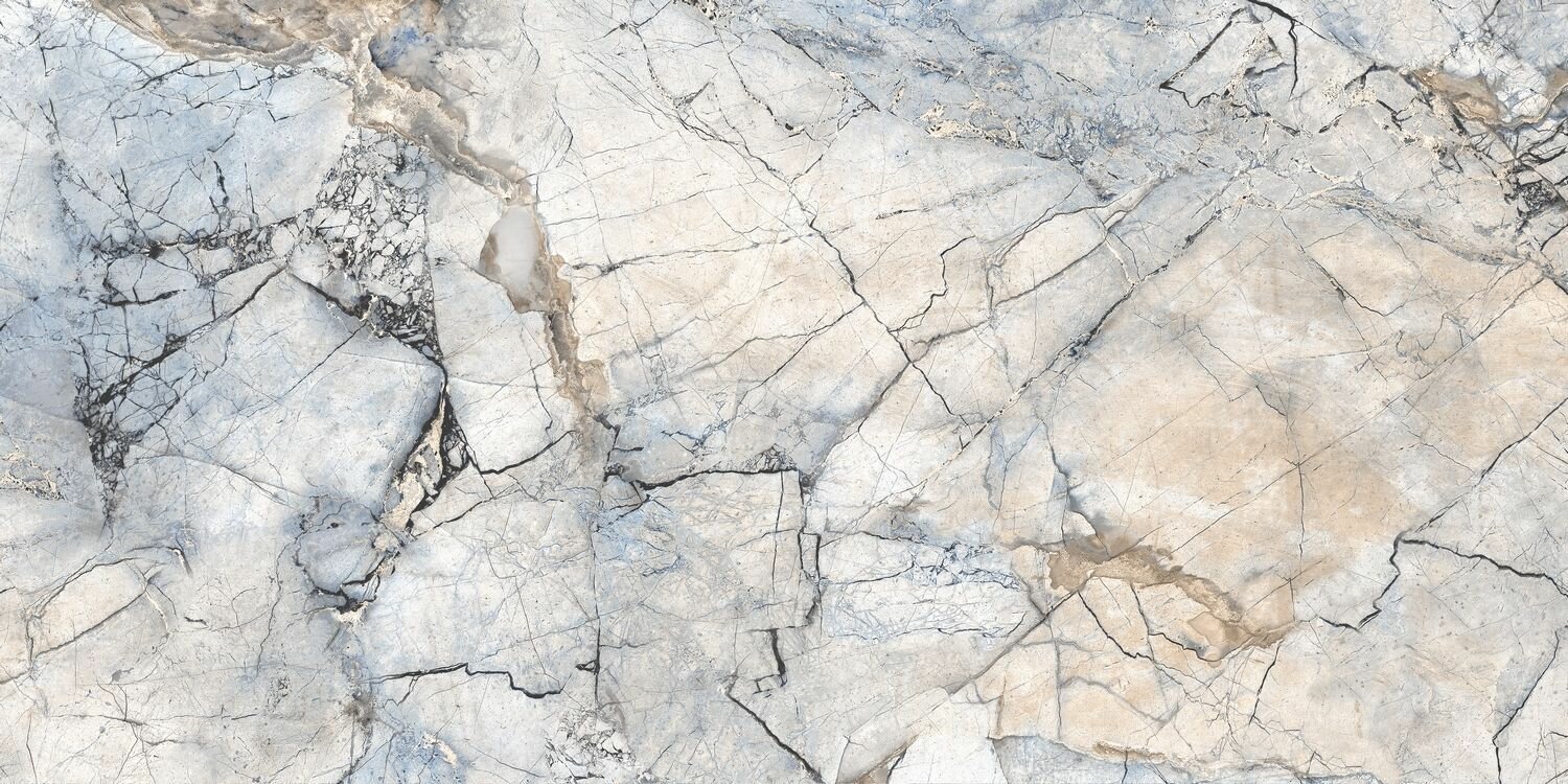 GlobalTile Плитка Solo GT Син глянц 25x50 8 мм арт. GT94VG (цена за 1.375 м2)