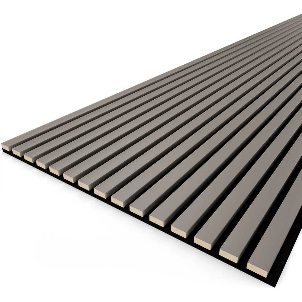 Панель стеновая акустическая STELLA Trend De Luxe Sandgrau 2780x600x21 мм, уп.1шт ЦБ-00016388