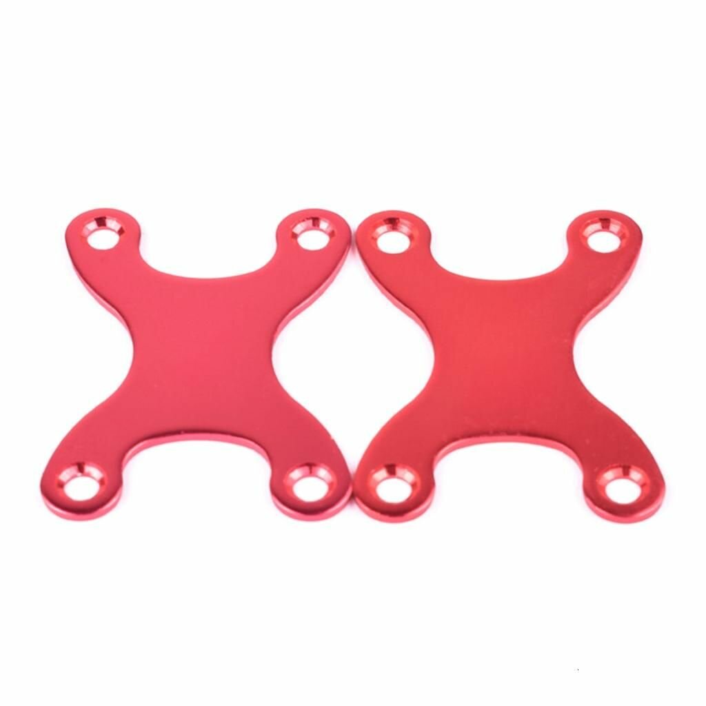 Разделитель для скейтборда из алюминиевого сплава, красный