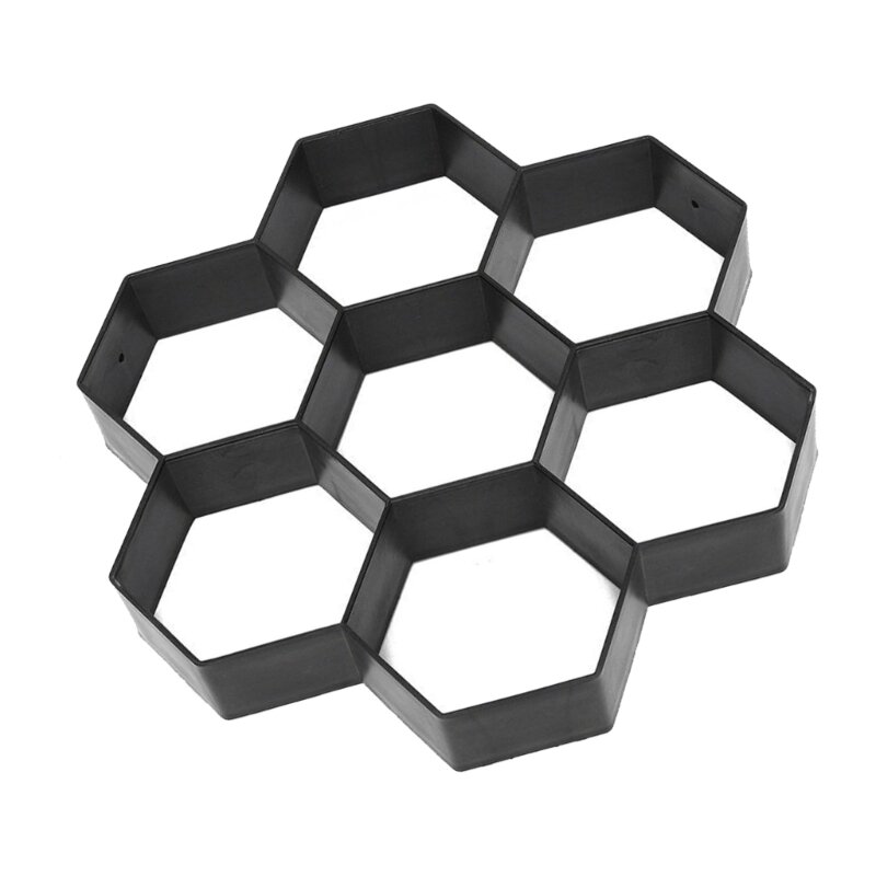 Долговечность Брусчатки Каменная Форма Тротуара DIY Производитель Дорожек Плесень Для Мощения Цементный Кирпич Украшение Сада