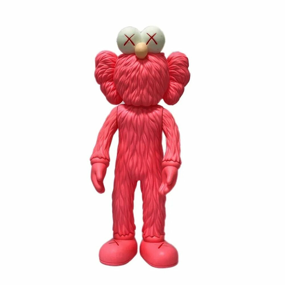 Фигурка Kaws 33см Улица сезам Розовая