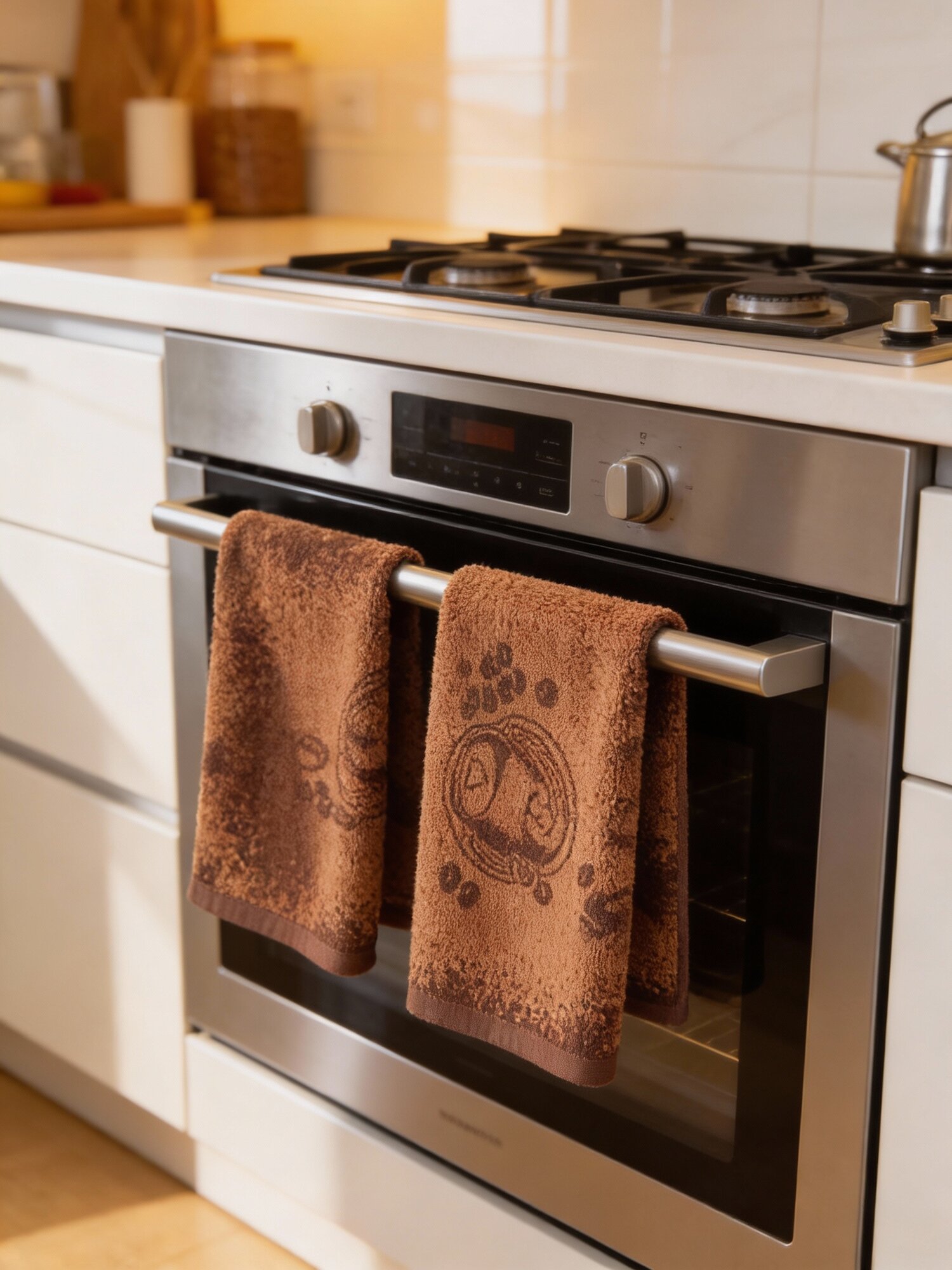 Набор 2 полотенца ПТК 30х55 Эспрессо