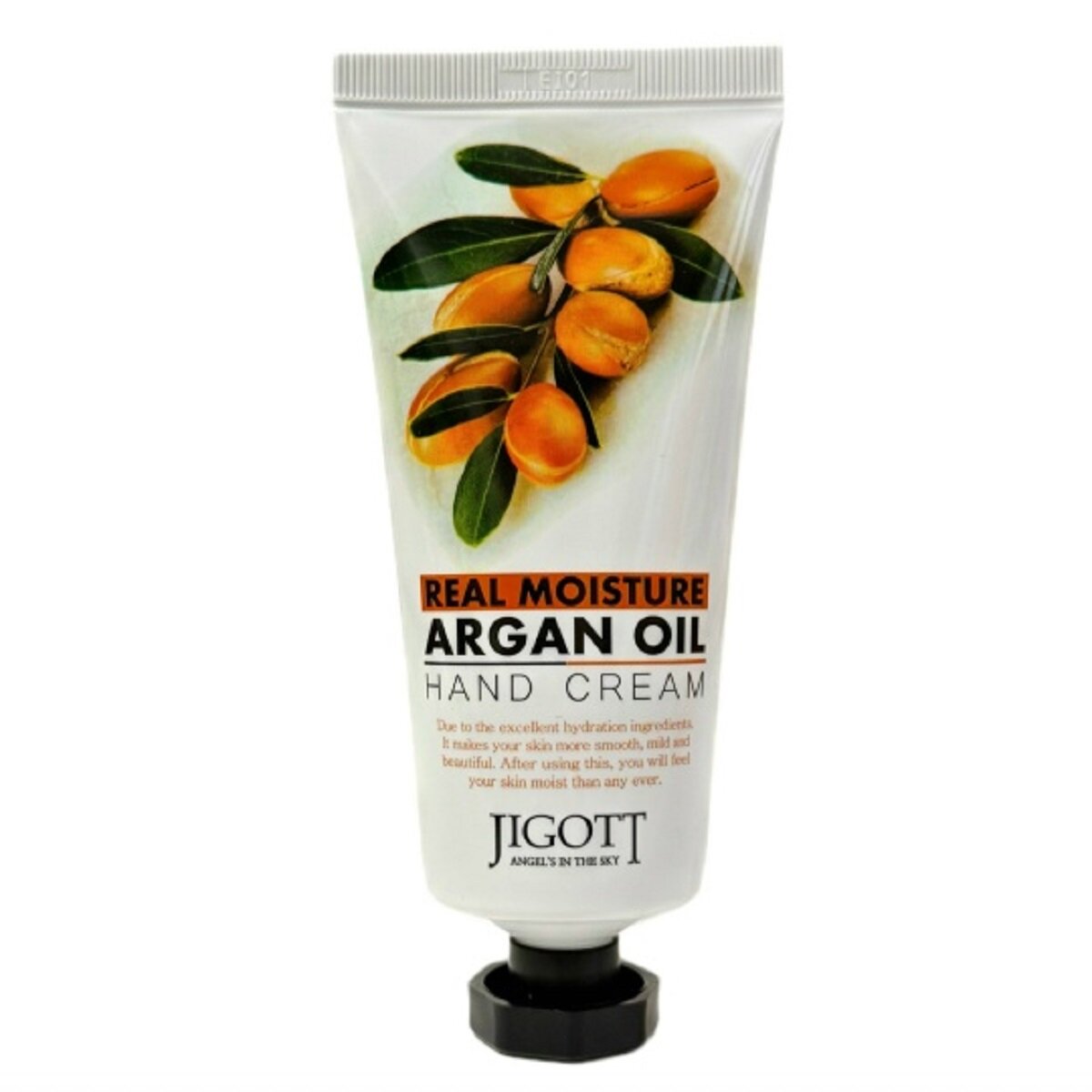 Jigott Питательный крем для рук с аргановым маслом (100мл) Real Moisture Argan Oil Hand Cream