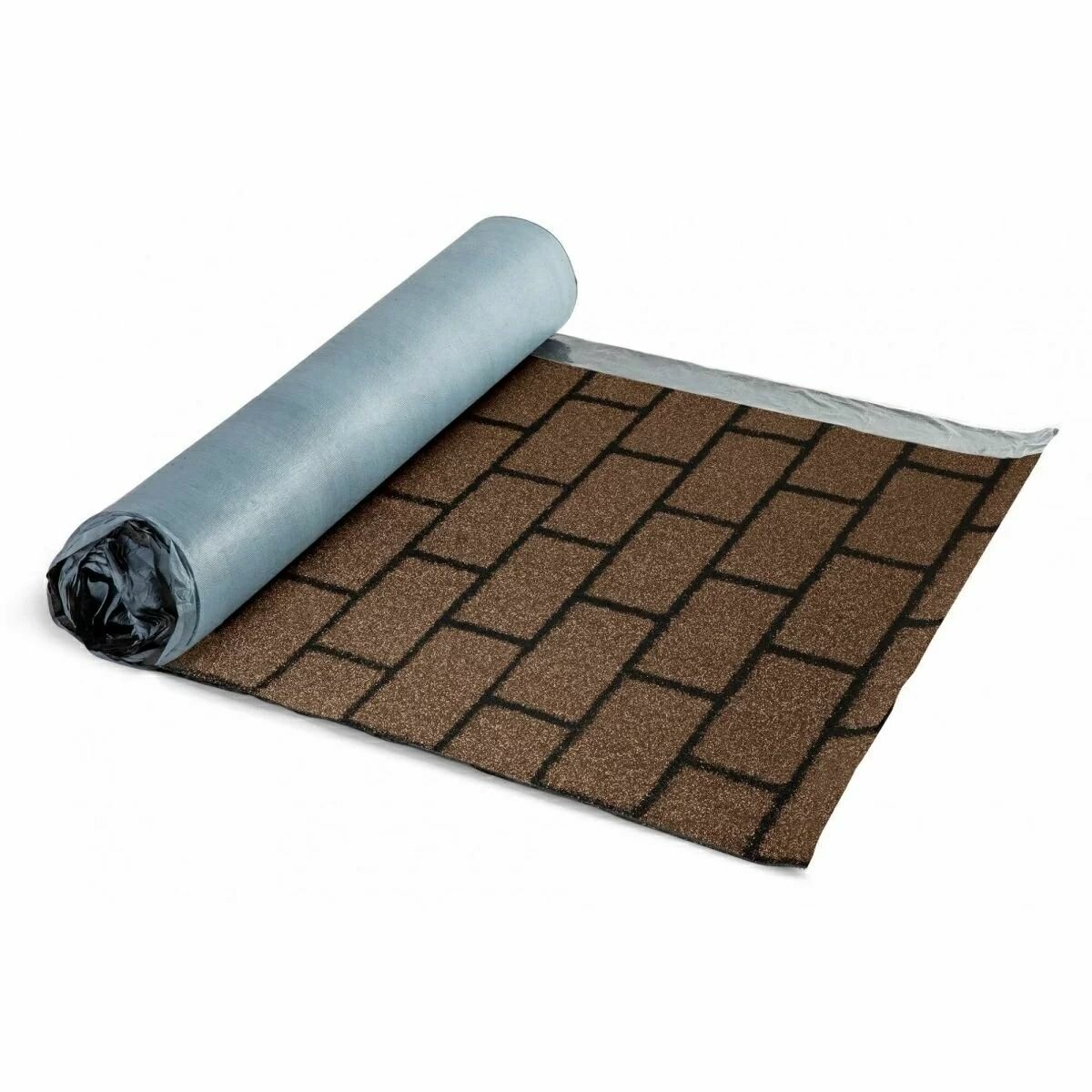 Черепица рулонная технониколь Кирпичная кладка Коричневый 8 м2