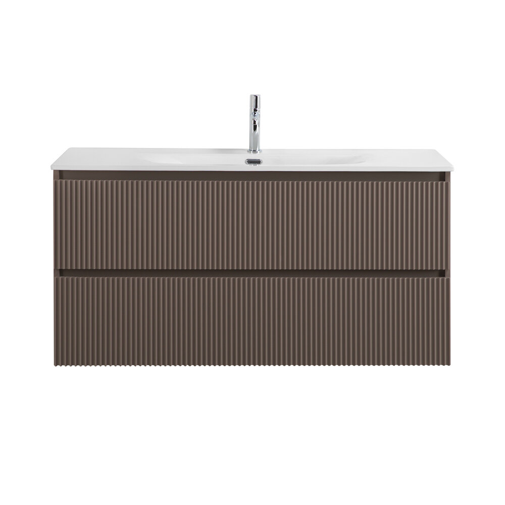 Тумба с раковиной BelBagno UNO 120 UNO-1200-2C-SO-СO Бежевый матовый (Раковина для мебели BelBagno Uno 121 BB-8099-120)