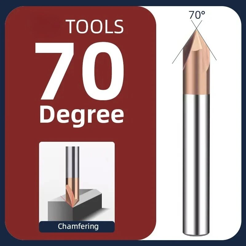 Фреза концевая V-образная 70° Chamfer, 3mm, BF2055