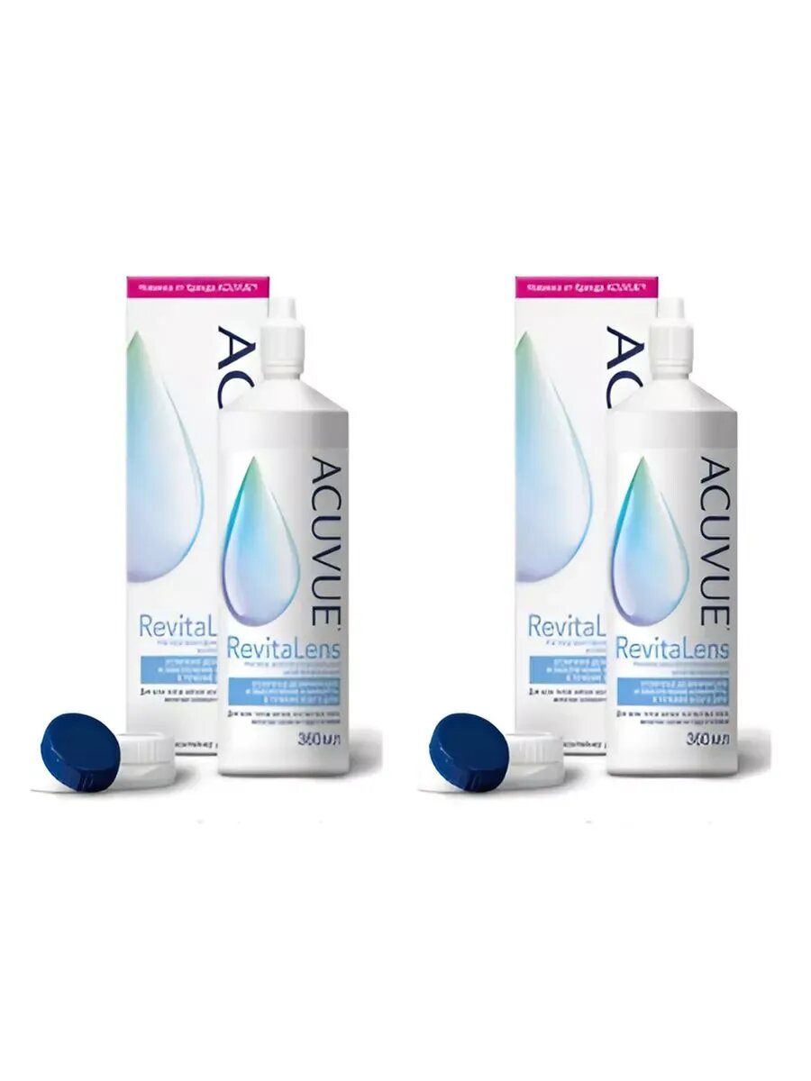 Раствор многофункциональный с контейнером для линз 2 шт