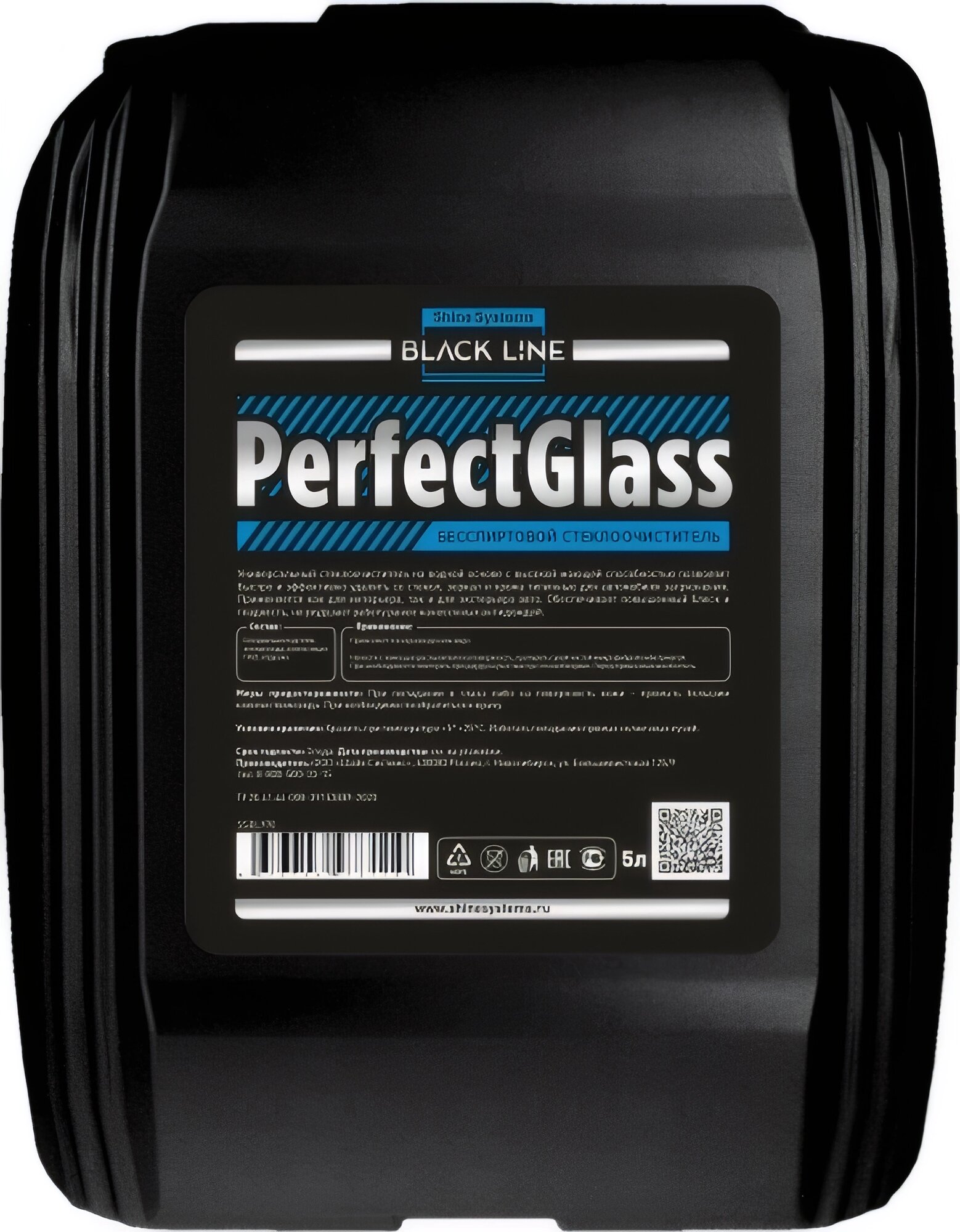 Бесспиртовой стеклоочиститель Shine S Black Line PerfectGlass 5 л
