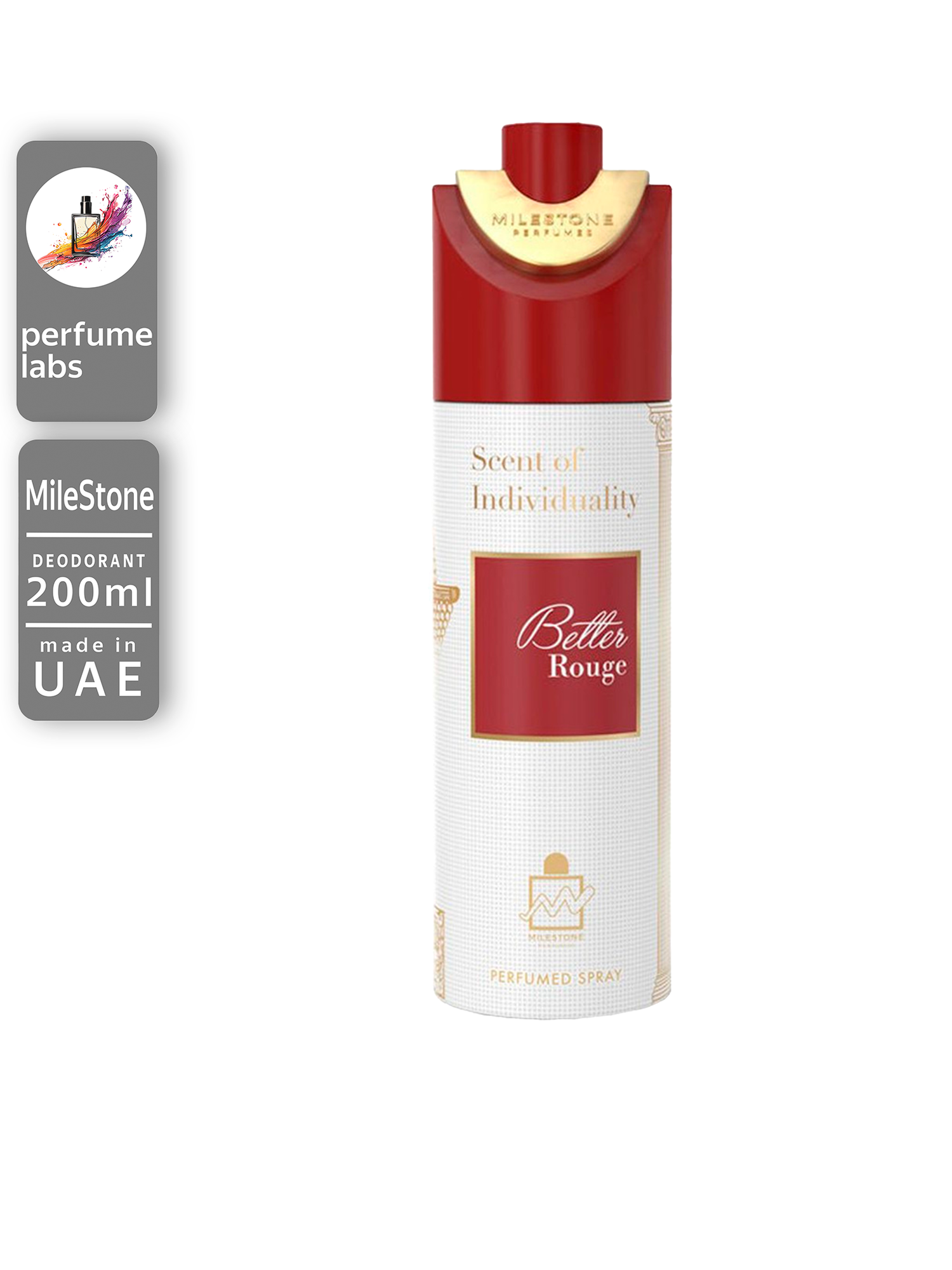 MileStone парфюмированный дезодорант - спрей Better Rouge deo 200ml