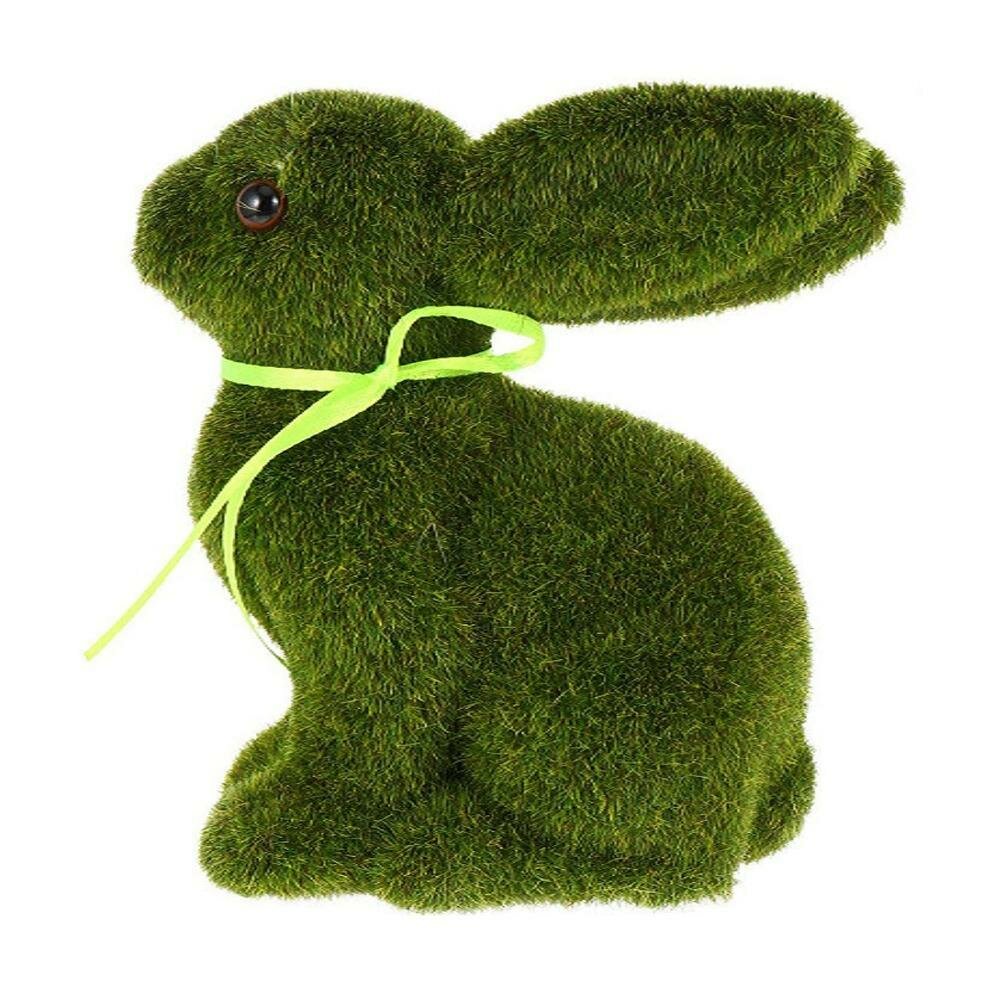 Пасхальный пенный кролик, искусственный кролик с бархатистой поверхностью, декор для праздника