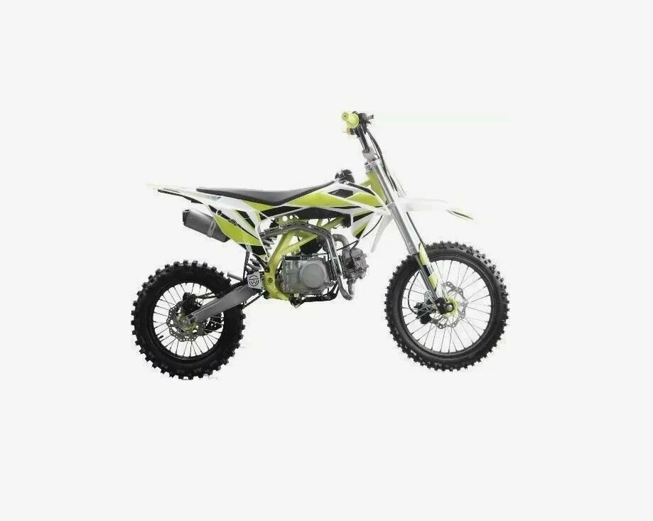 Питбайк Racer MX140E Pitbikе_зеленый (без ПТС в заводской упаковке)