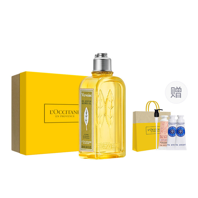 Гель для душа унисекс LOCCITANE Свежая вербена, 500мл, 250 мл, ароматный увлажняющий