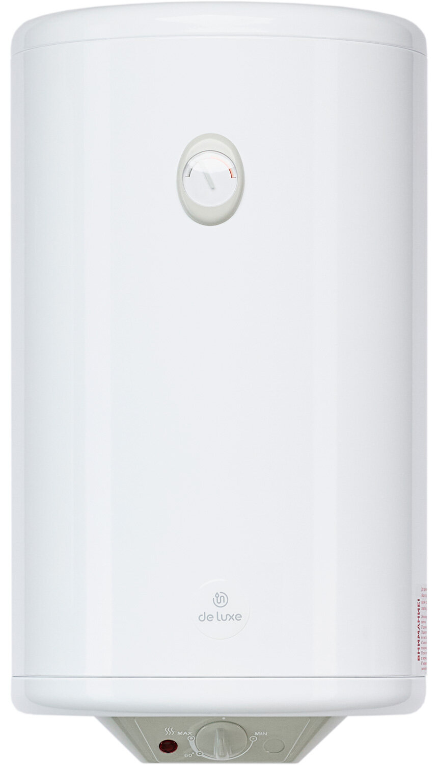 Водонагреватель накопительный De luxe 3W 50 V1 вертикальный, 50л, белый