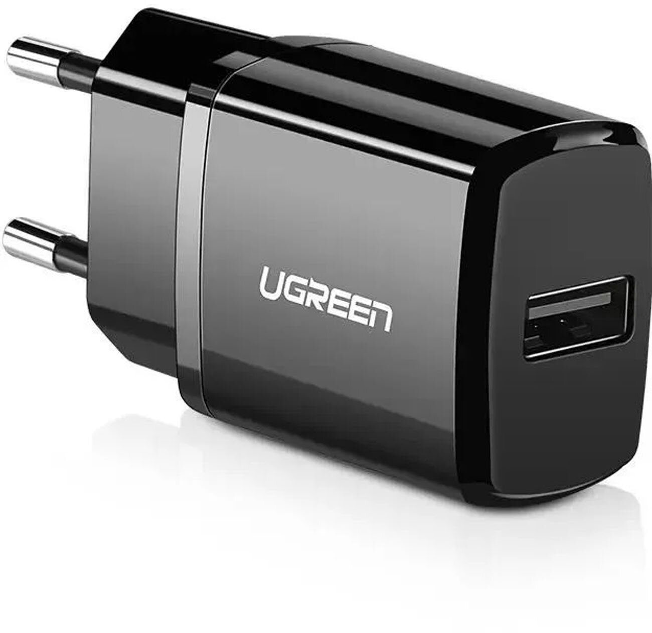 Сетевое зарядное устройство UGreen, ED011, USB-A, 2,1 A, черное