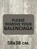 Коврик please remove your balenciaga