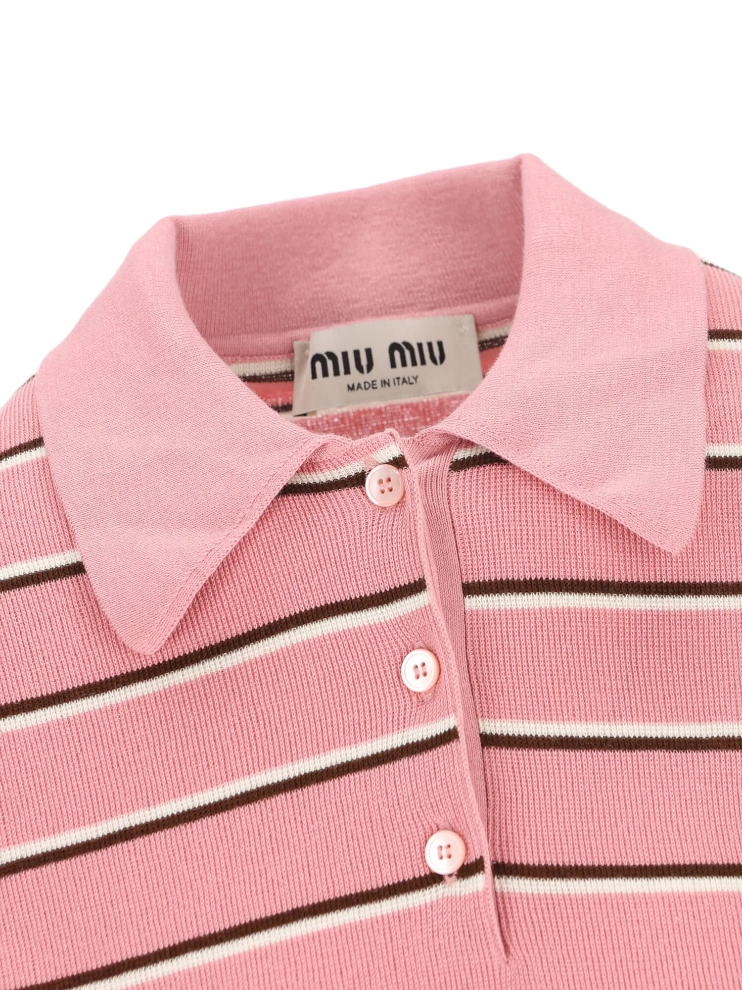 Рубашка Miu Miu, размер 36, pink — фото 1