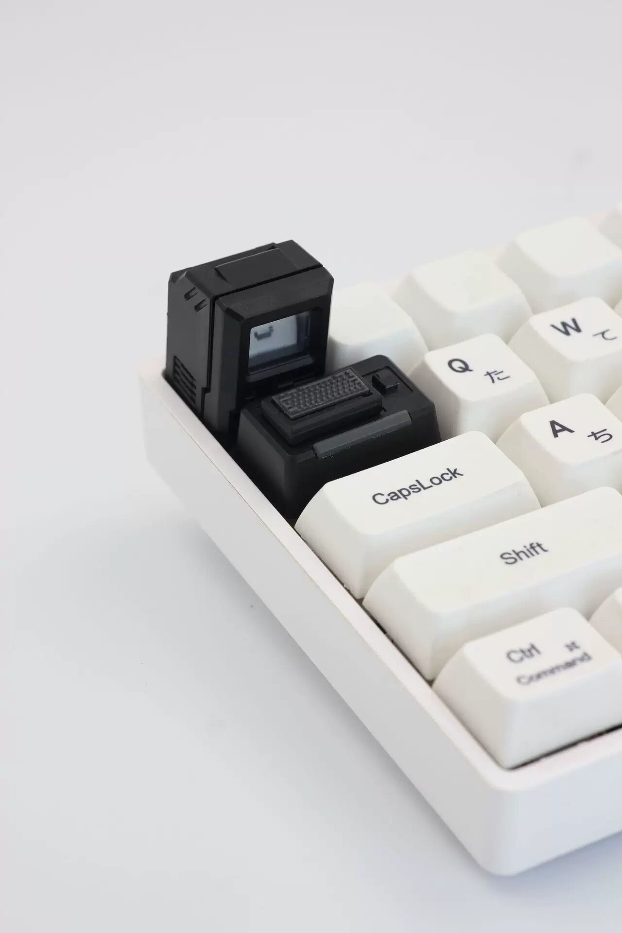 Кейкап для Mac Macintosh, креативный ретро-дизайн, персонализированный, белый, подарок, для безбородого мужчины,