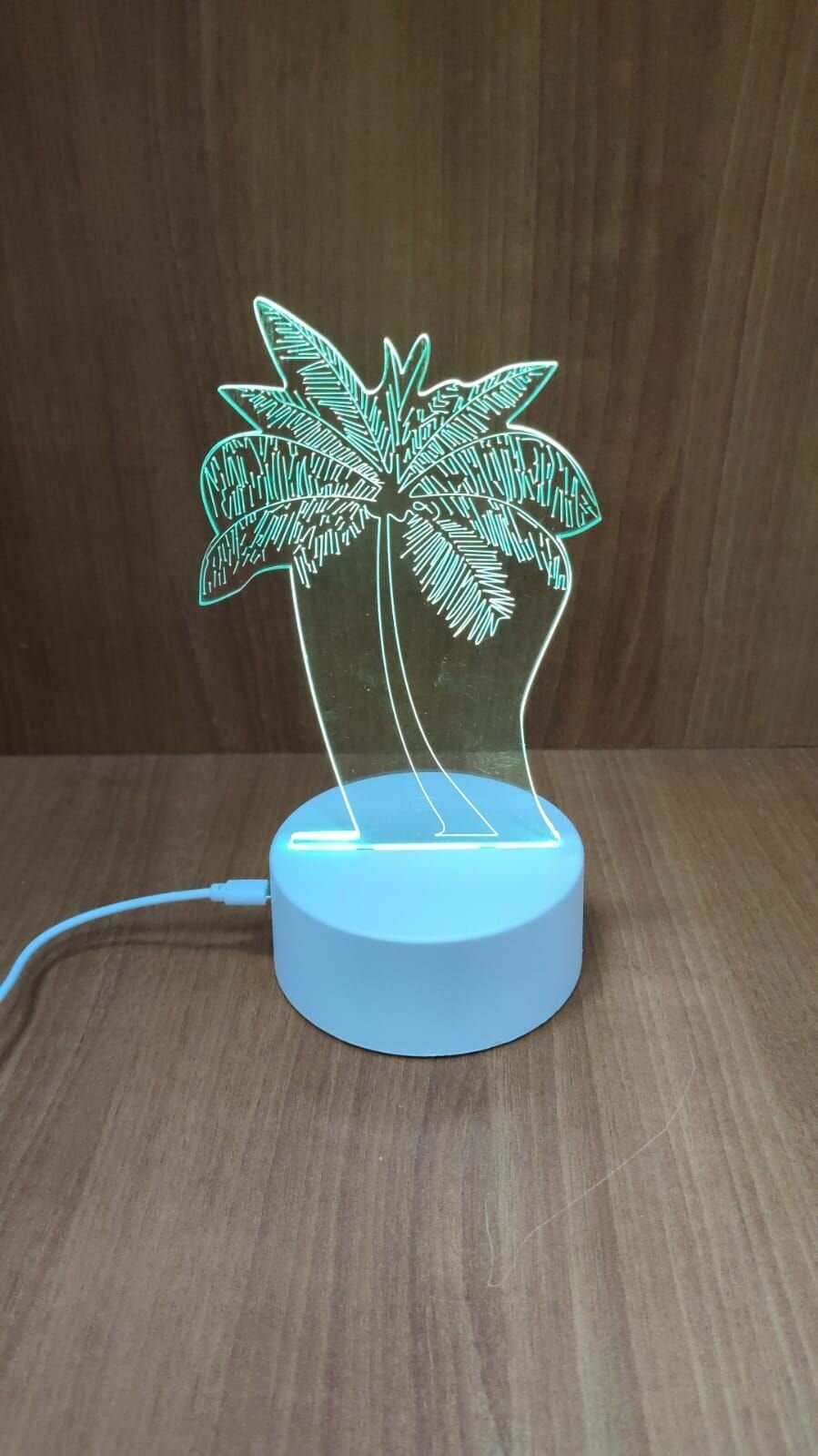 3D Светильник пальма