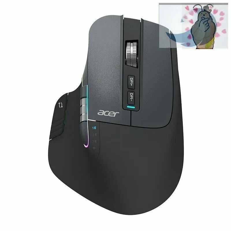 Мышь беспроводная OMW225PRO, серый