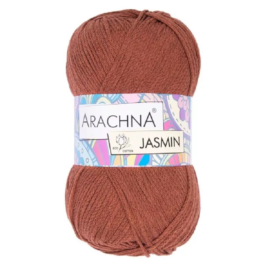 Пряжа Жасмин (JASMIN) хлопковый шнурок (149 терракотовый)