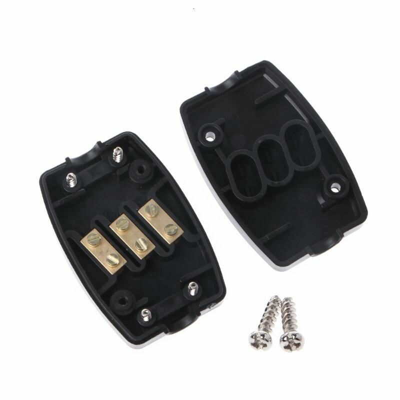 13A клеммная коробка для соединения проводов, Черный