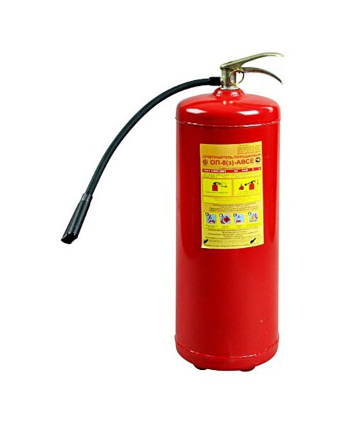 Огнетушитель порошковый 8 кг ОП 8 c манометром (Меланти)