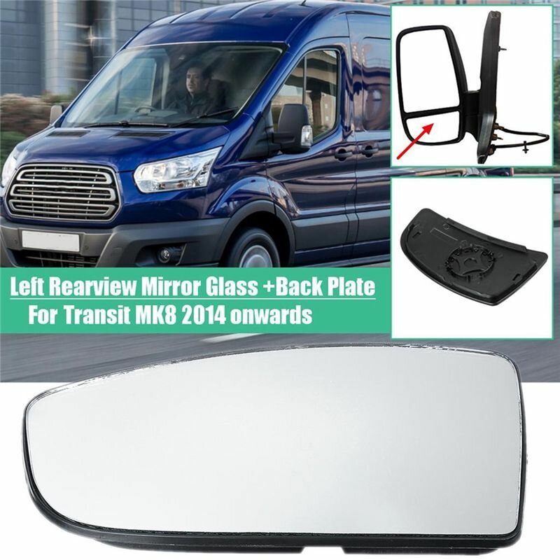 Зеркальное стекло бокового зеркала переднее левое для Ford Transit MK8 V363 2014-2020 BK31-17C718-AB для замены