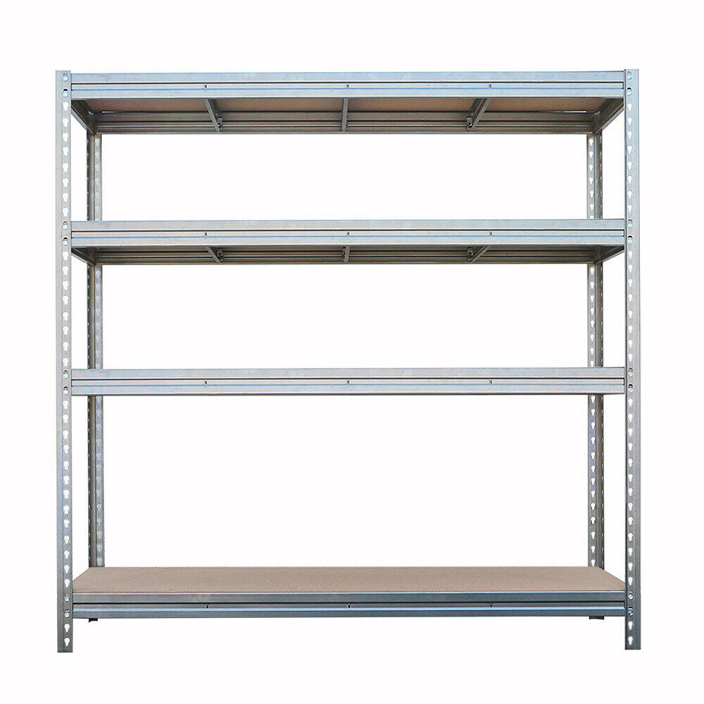 Стеллаж металлический оцинкованный AR Shelving Bullrack rivet 2000х2000х600 мм 4 полки