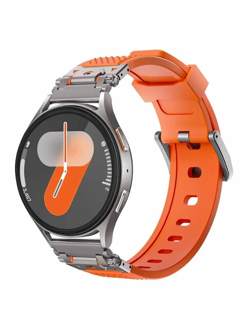 Спортивный ремень из нержавеющей стали TPU, подходящий для Huawei Watch GT Runner / GT6 / 6Pro / Extraordinary Maste